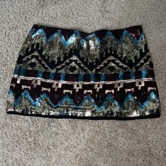 Foreign Exchange | Skirts | Foreign Exchange Size Large Sequin Mini ...